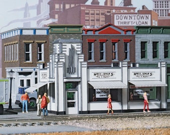 Ho Scale Restaurant - Etsy