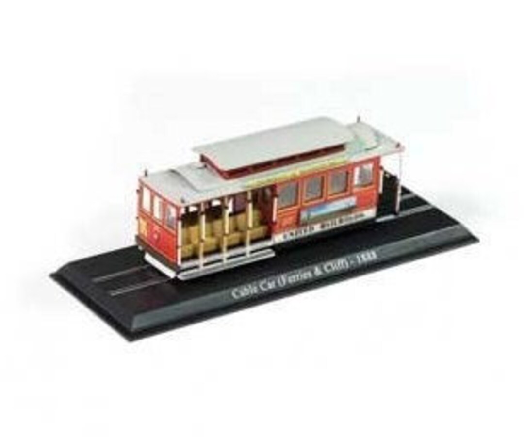 William-tell 1/87 HO Scale San Francisco Cable Car United Railroads ...