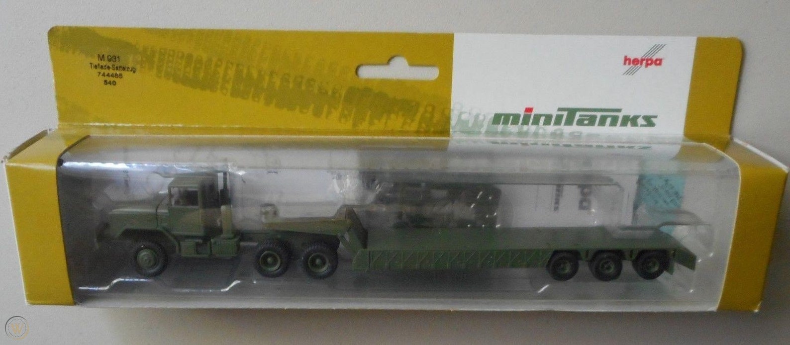 HERPA MiniTanks 1/87 HO Scale Military M931 Semi Tractor w/ | Etsy