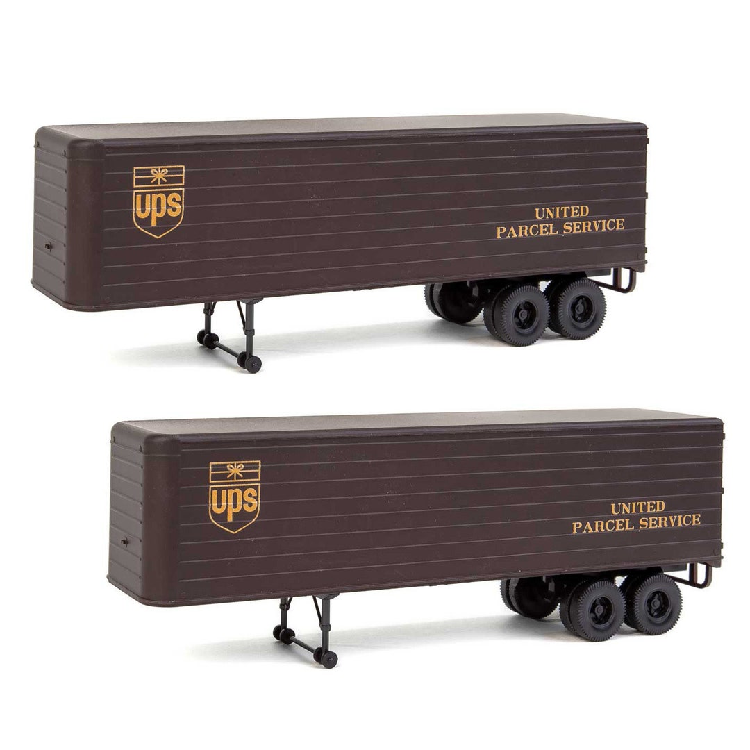Walthers Scenemaster 1/87 HO Scale UPS United Parcel Service Freight 35 ...