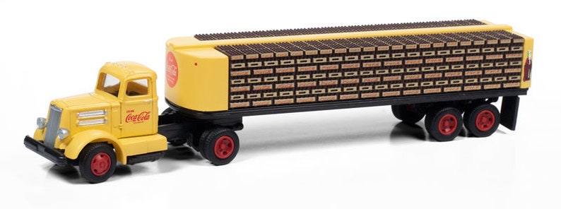 Classic Metal Works 1/87 HO Scale Coca-cola White WC22 Tractor - Etsy