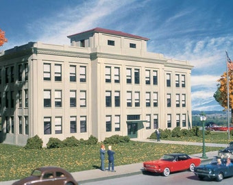 Ho Scale Office Building - Etsy