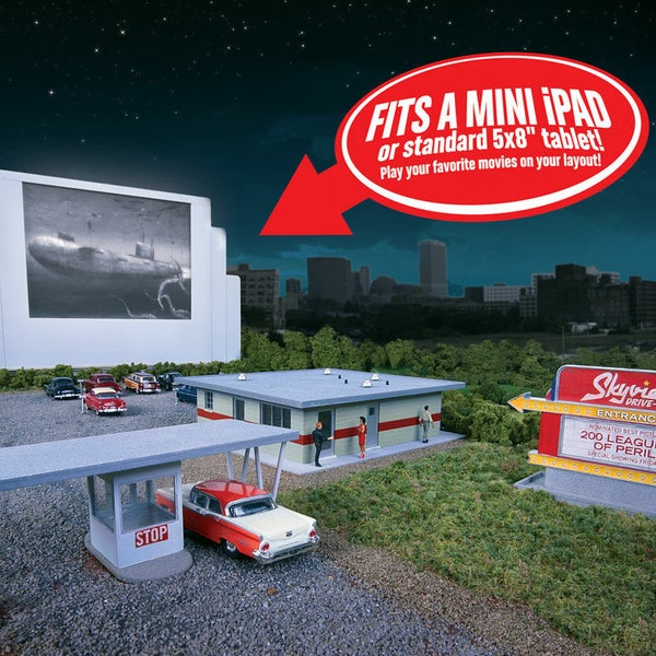 Ho Scale Drive In - Etsy