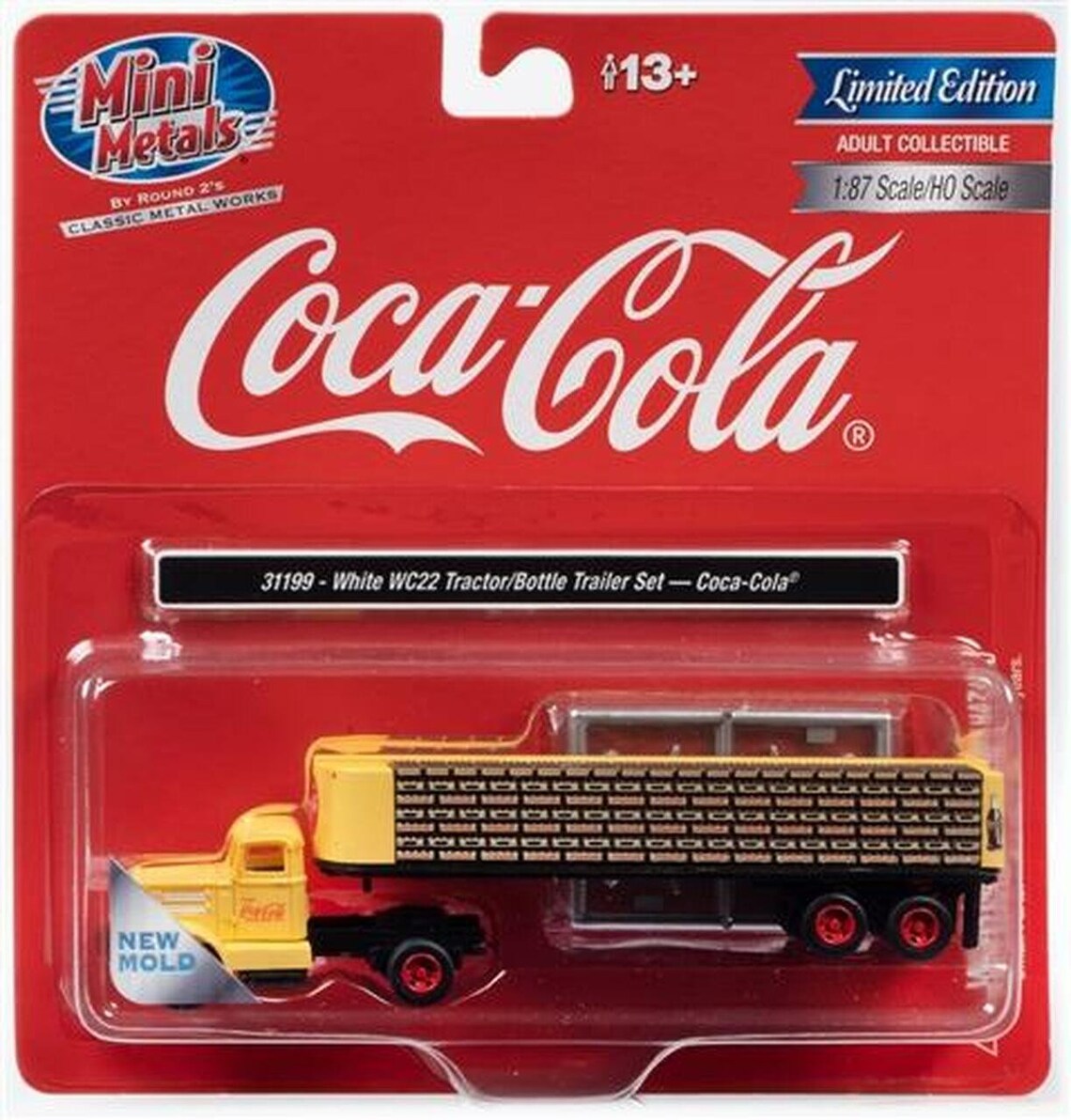 Classic Metal Works 1/87 HO Scale Coca-cola White WC22 Tractor - Etsy