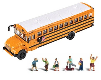 Ho Scale School Bus - Etsy