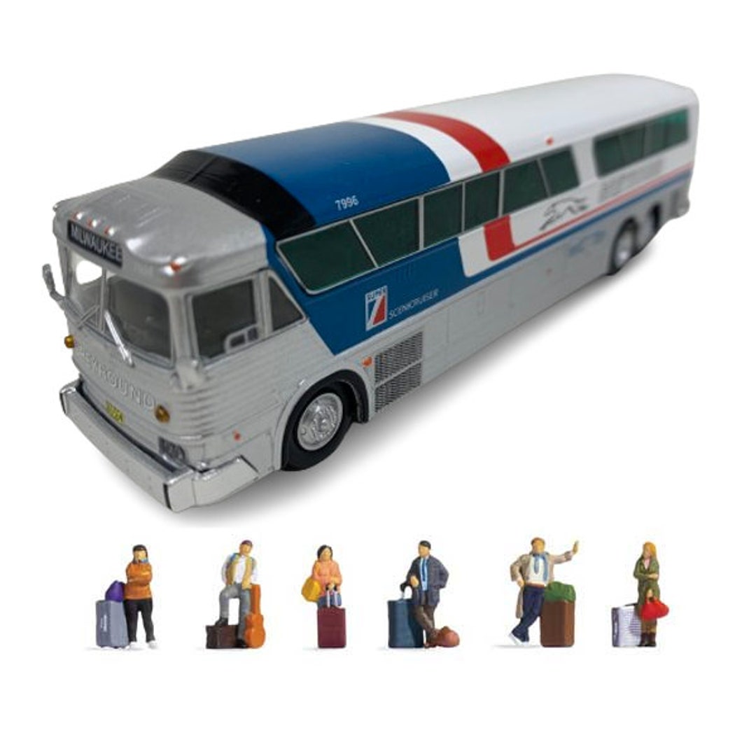 1/87 HO Scale Greyhound 1970 Motor Coach Industries MCI MC-7 - Etsy
