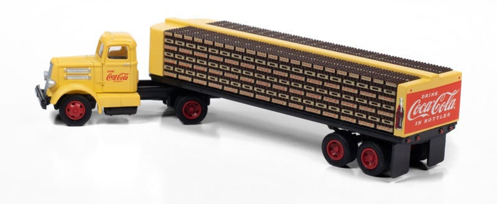 Classic Metal Works 1/87 HO Scale Coca-cola White WC22 Tractor - Etsy