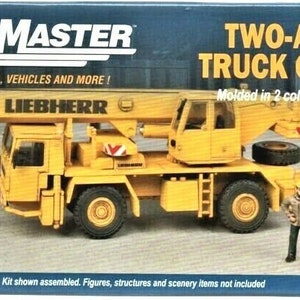Walthers 1/87 HO Scale Two-axle TRUCK CRANE Boom and 360 Positionable ...