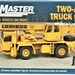 Walthers 1/87 HO Scale Two-axle TRUCK CRANE Boom and 360 Positionable ...