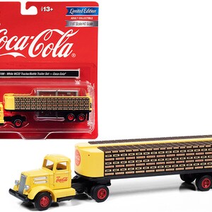 Classic Metal Works 1/87 HO Scale Coca-cola White WC22 Tractor - Etsy