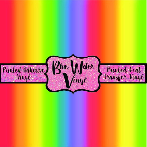 Rainbow Htv Vinyl - Etsy