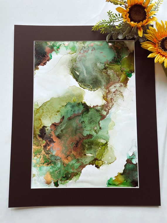 Alcohol Ink Sunflower 320 Alcohol Inks Ideas | Alcohol Ink Art,