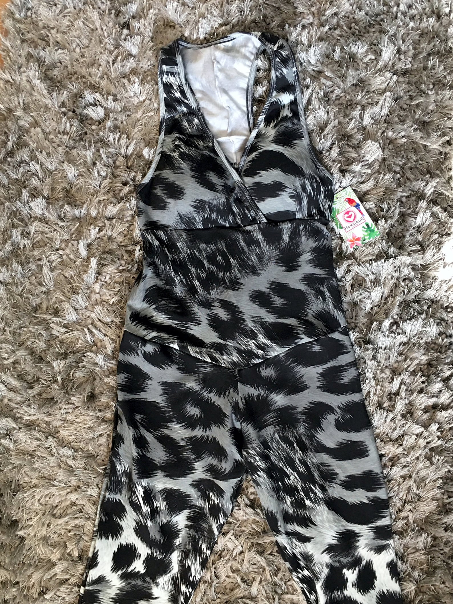 Animal Print Catsuit Bodysuit Jumpsuit Authentic Brazilian - Etsy UK