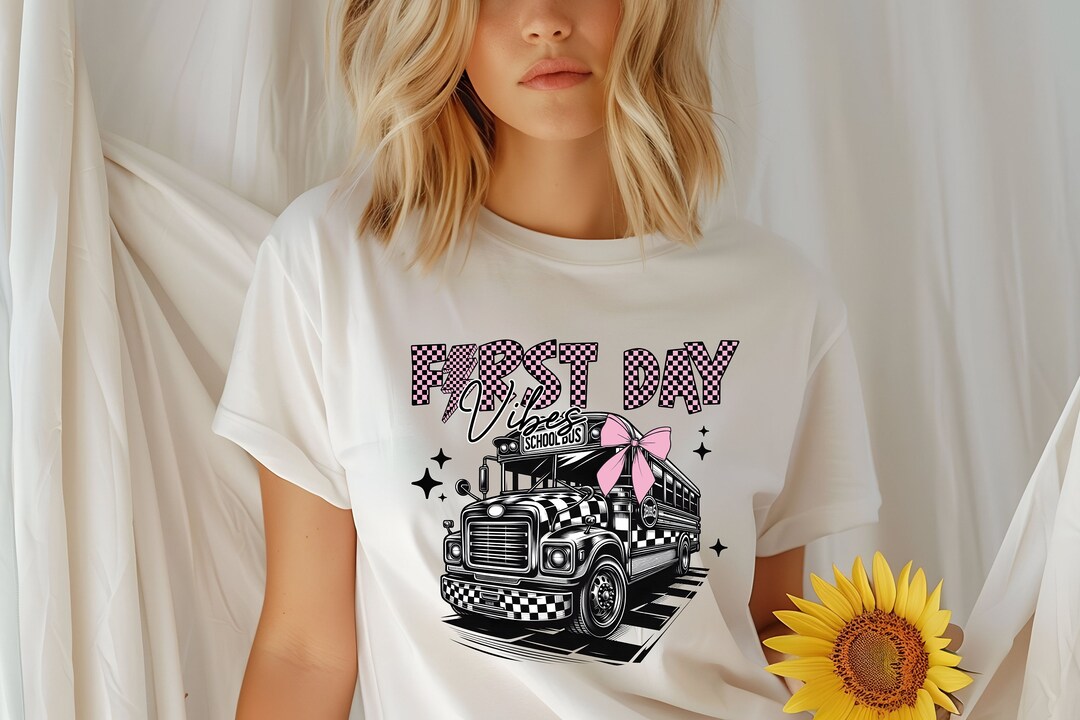 First Day Vibes Shirt, First Day of School Shirt, Welcome to School ...