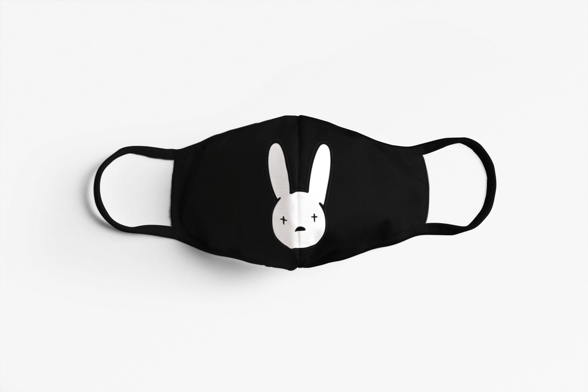 Evil Bunny Black Mask