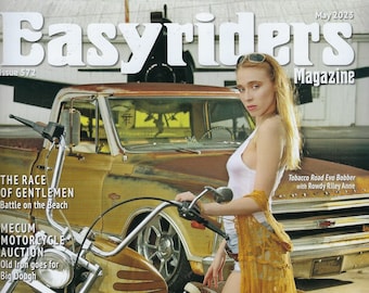 Easyriders Magazine Issue 559 April 2022 Sofia With Pascal - Etsy