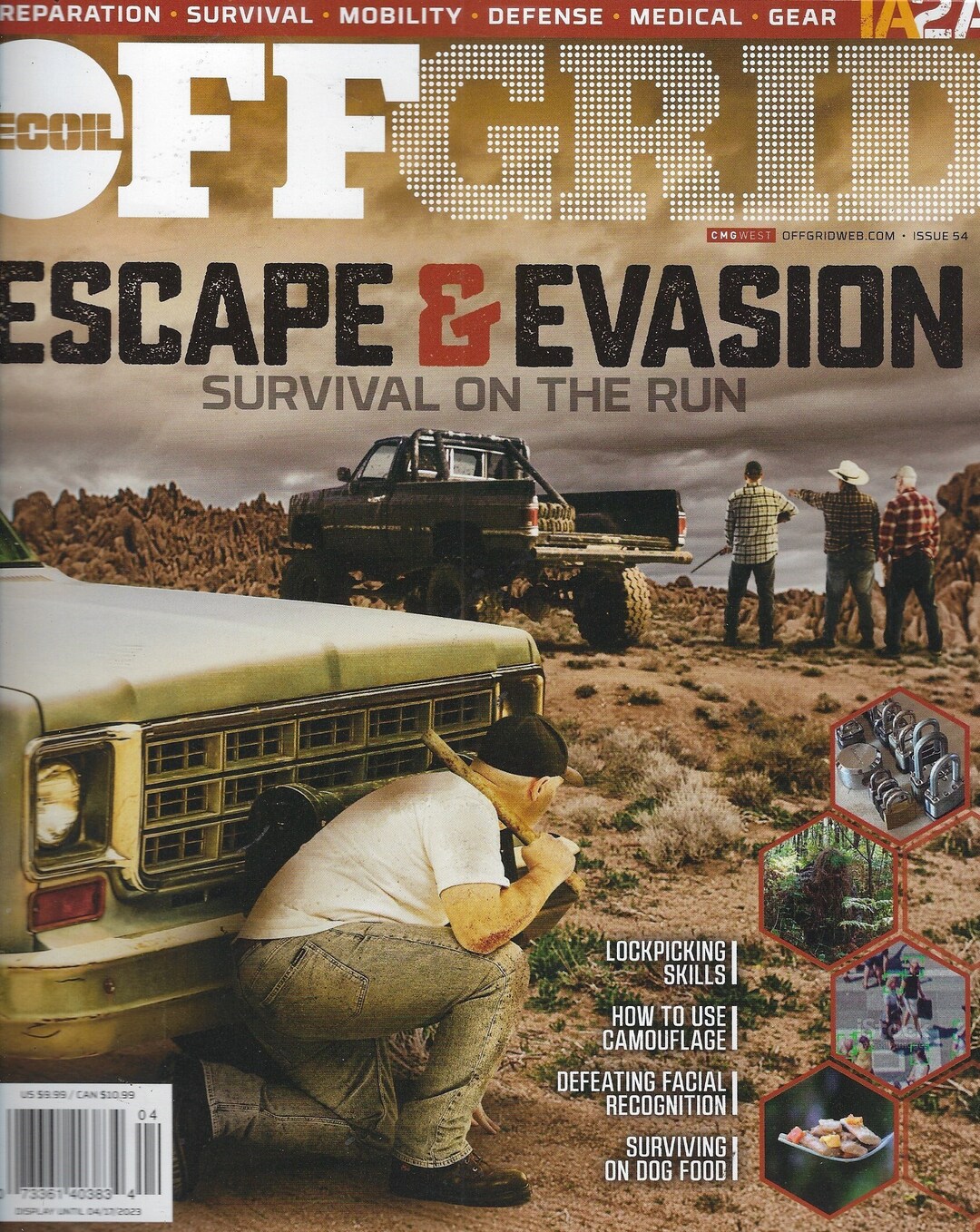 RECOIL OFF GRID ( Escape & Evasion ) Issue 54 2023 - Etsy