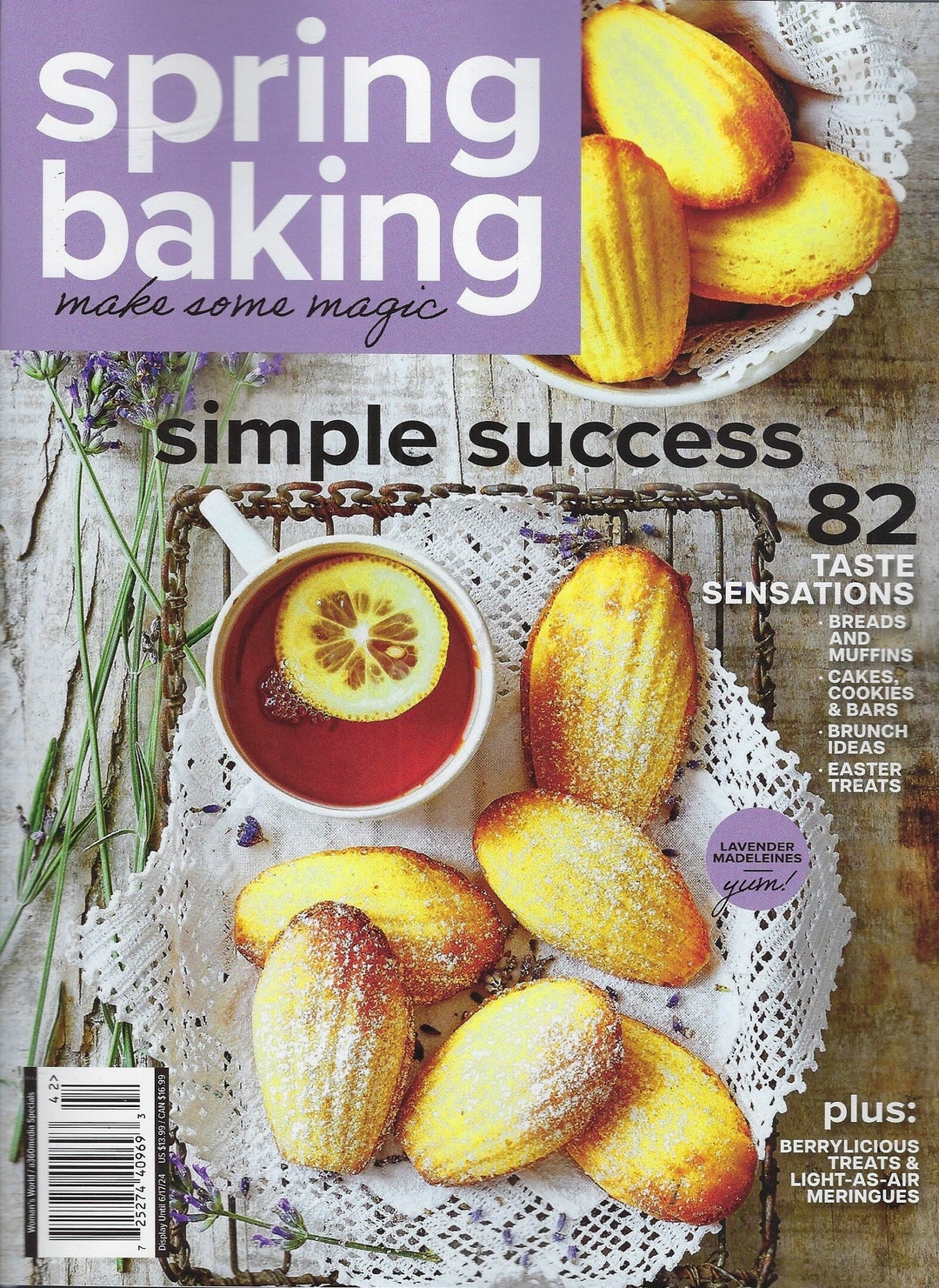 Spring Baking Magazine Feel the Magic 2024 - Etsy