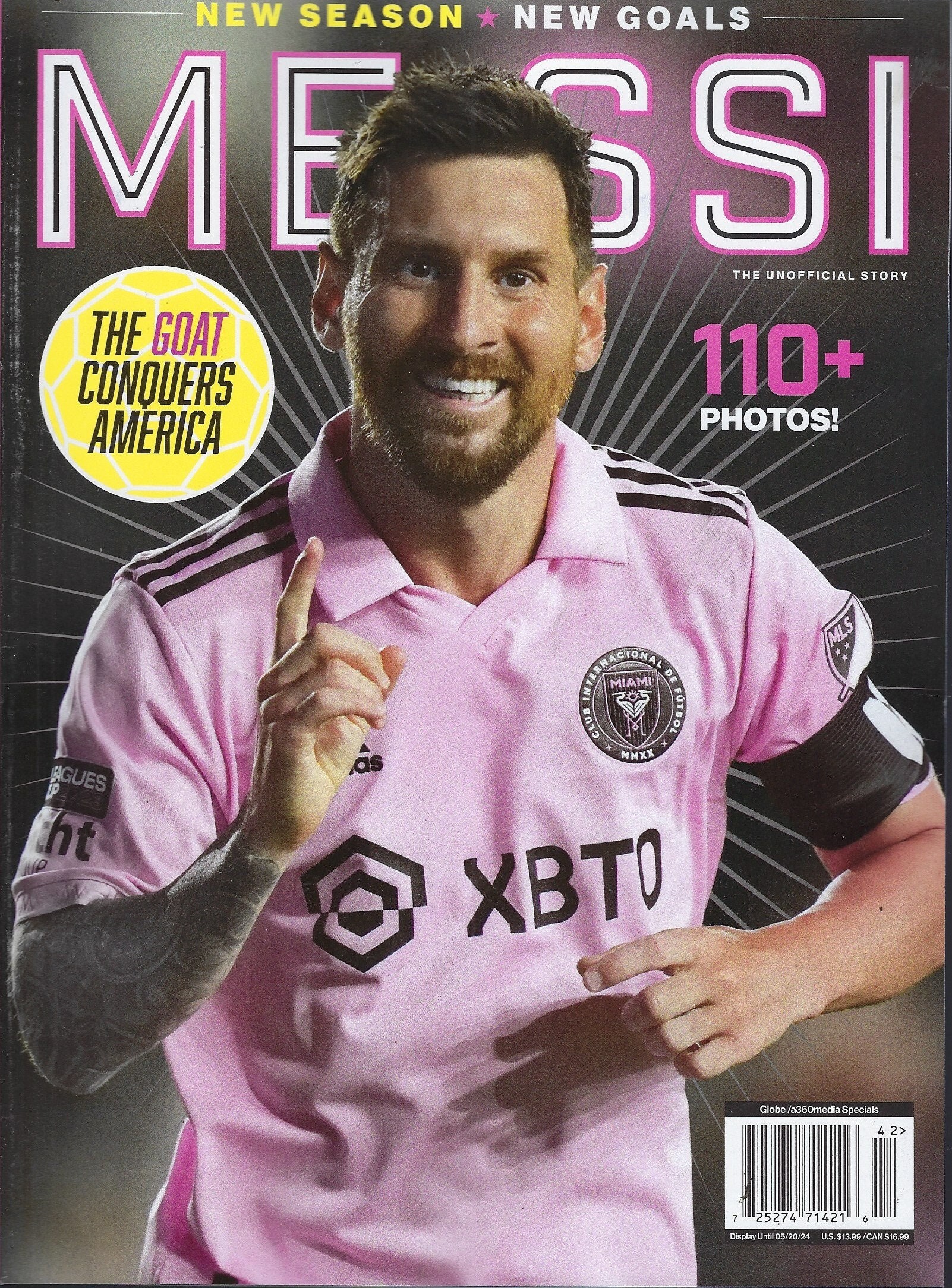 Messi Magazine the Unofficial Story 110 Photos 2024 - Etsy