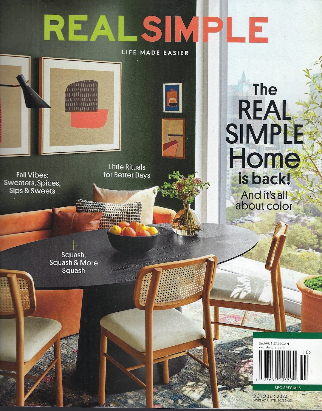 Real Simple Magazine the Real Simple Home is Back October 2023 - Etsy