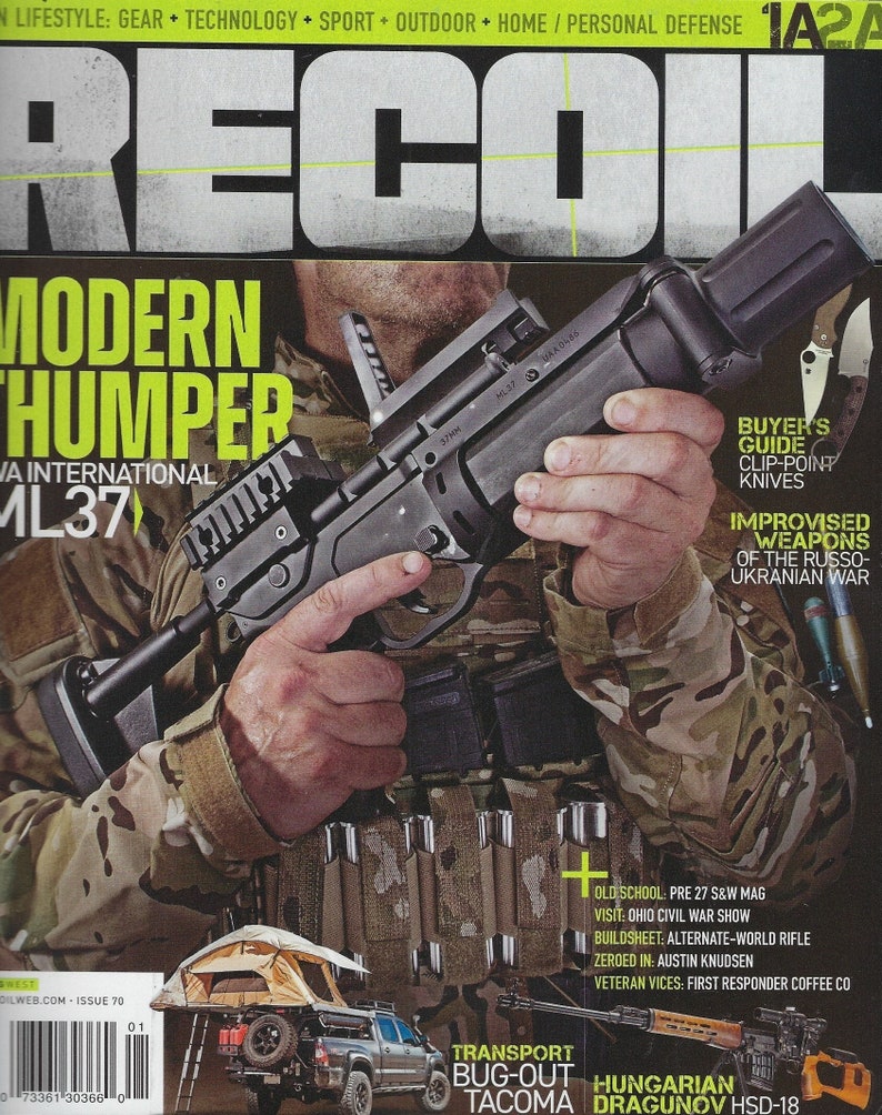 RECOIL Magazine ( Modern Thumper ) 2024 Issue 70 - Etsy