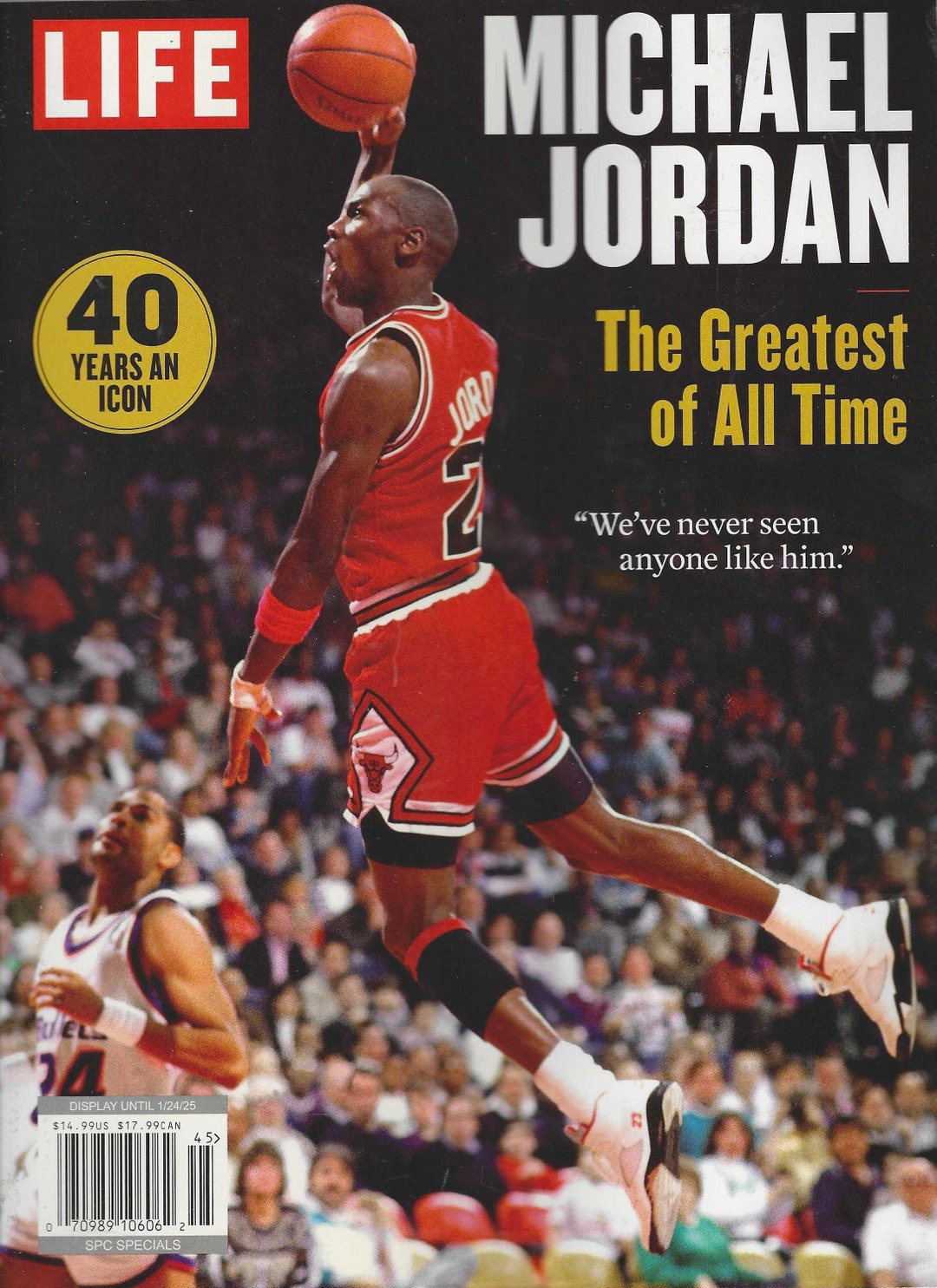 LIFE Special Magazine the Greatest of All Time Michael Jordan 2024 - Etsy