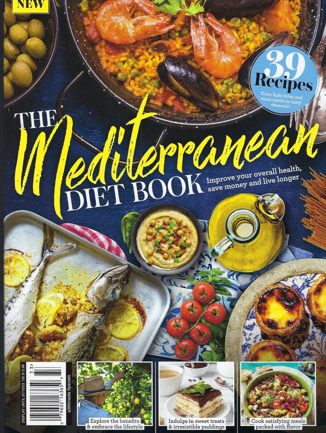 The Mediterranean Diet Cook Book Magazine 2023 - Etsy