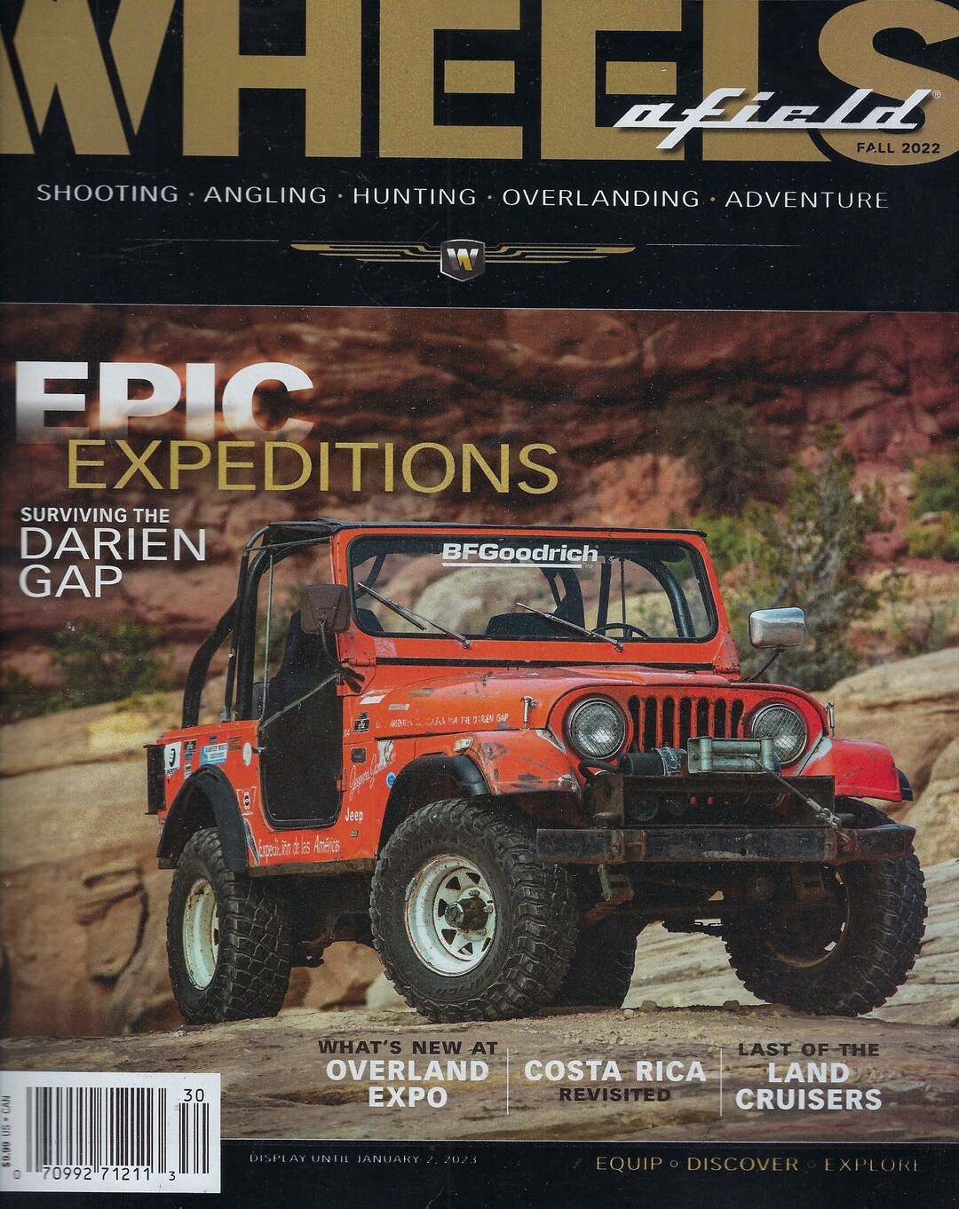 Wheels Afield Magazine ( Epic Expeditions ) Fall 2022 - Etsy