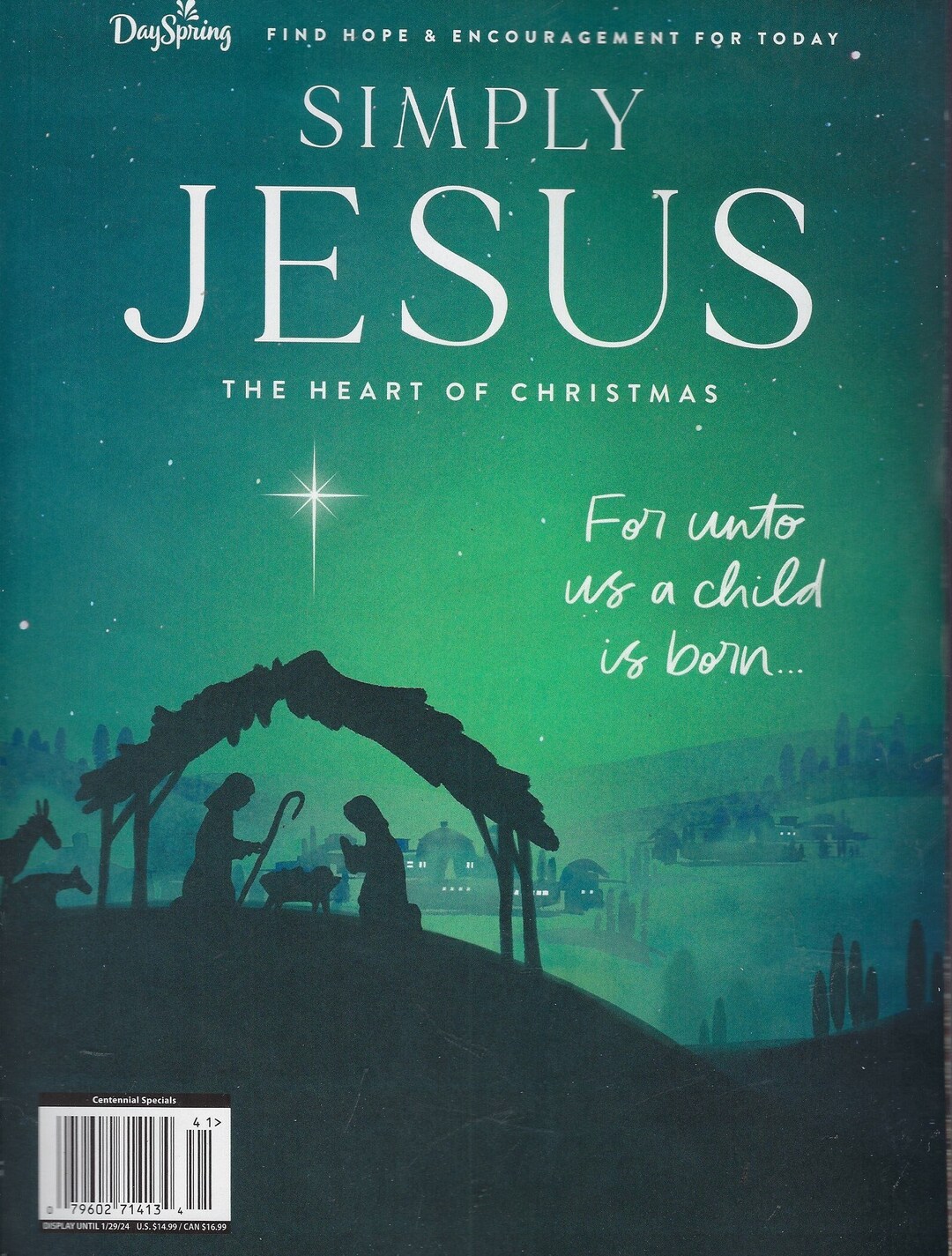 Day Spring Magazine ( Simply Jesus ) 2023 - Etsy