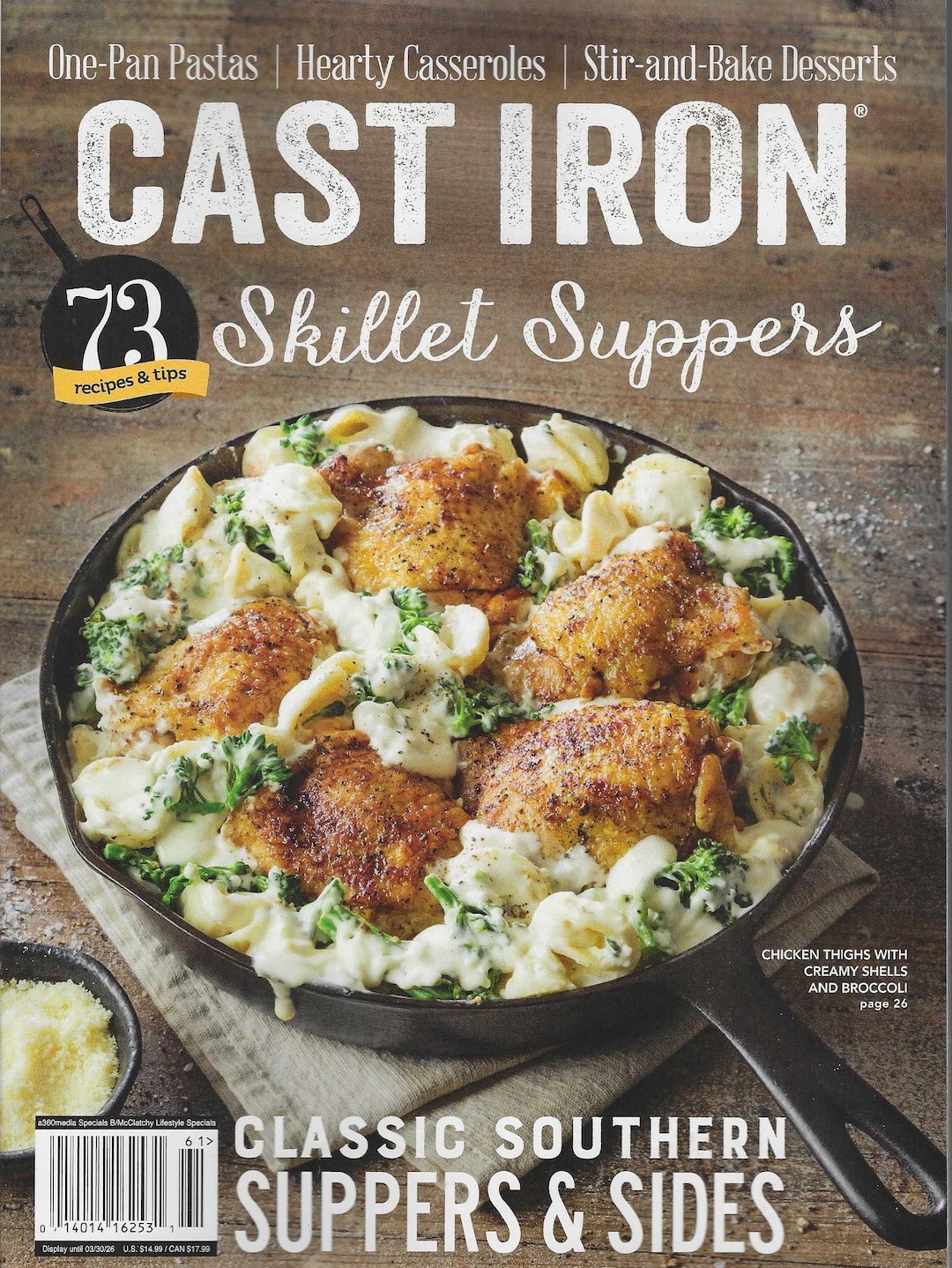 Cast Iron Magazine 2026 Skillet Suppers - Etsy