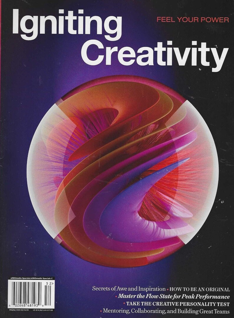 Igniting Creativity Magazine Feel the Power 2025 - Etsy