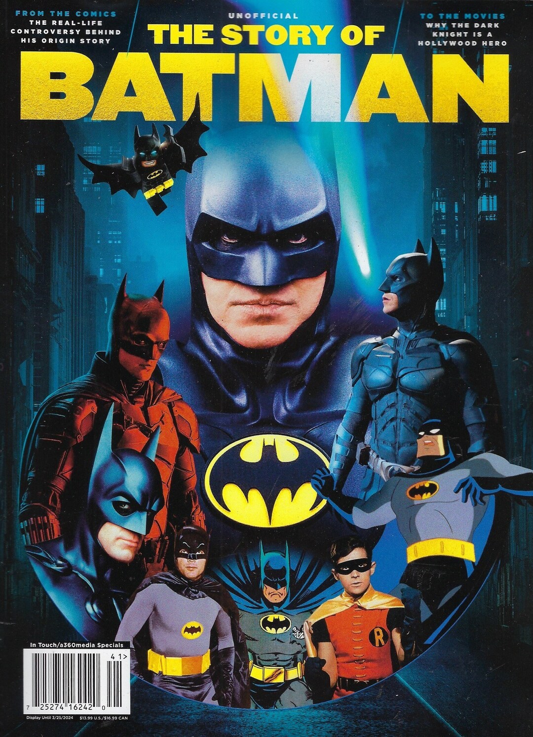 The Story of Batman Magazine 2024 - Etsy