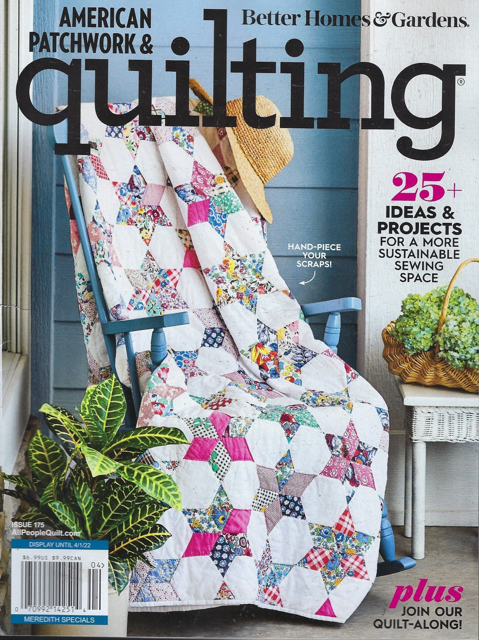 Kits & How To Sewing & Needlecraft Better Homes and Gardens Patchwork ...