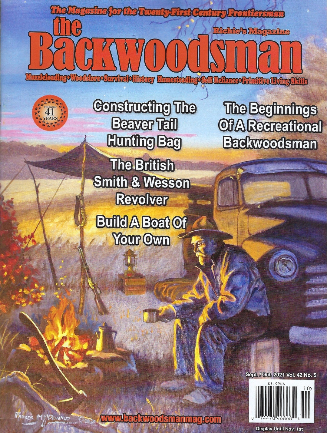 The Backwoodsman September - October 2021 - Etsy