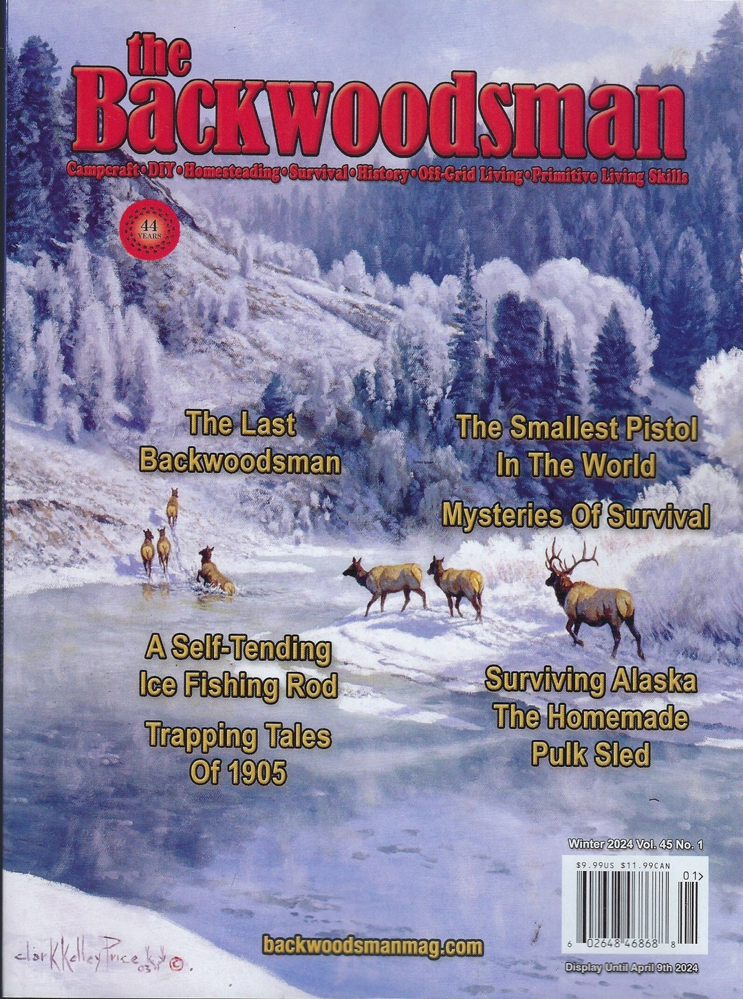 The Backwoodsman Magazine Number 1 Winter 2024 - Etsy