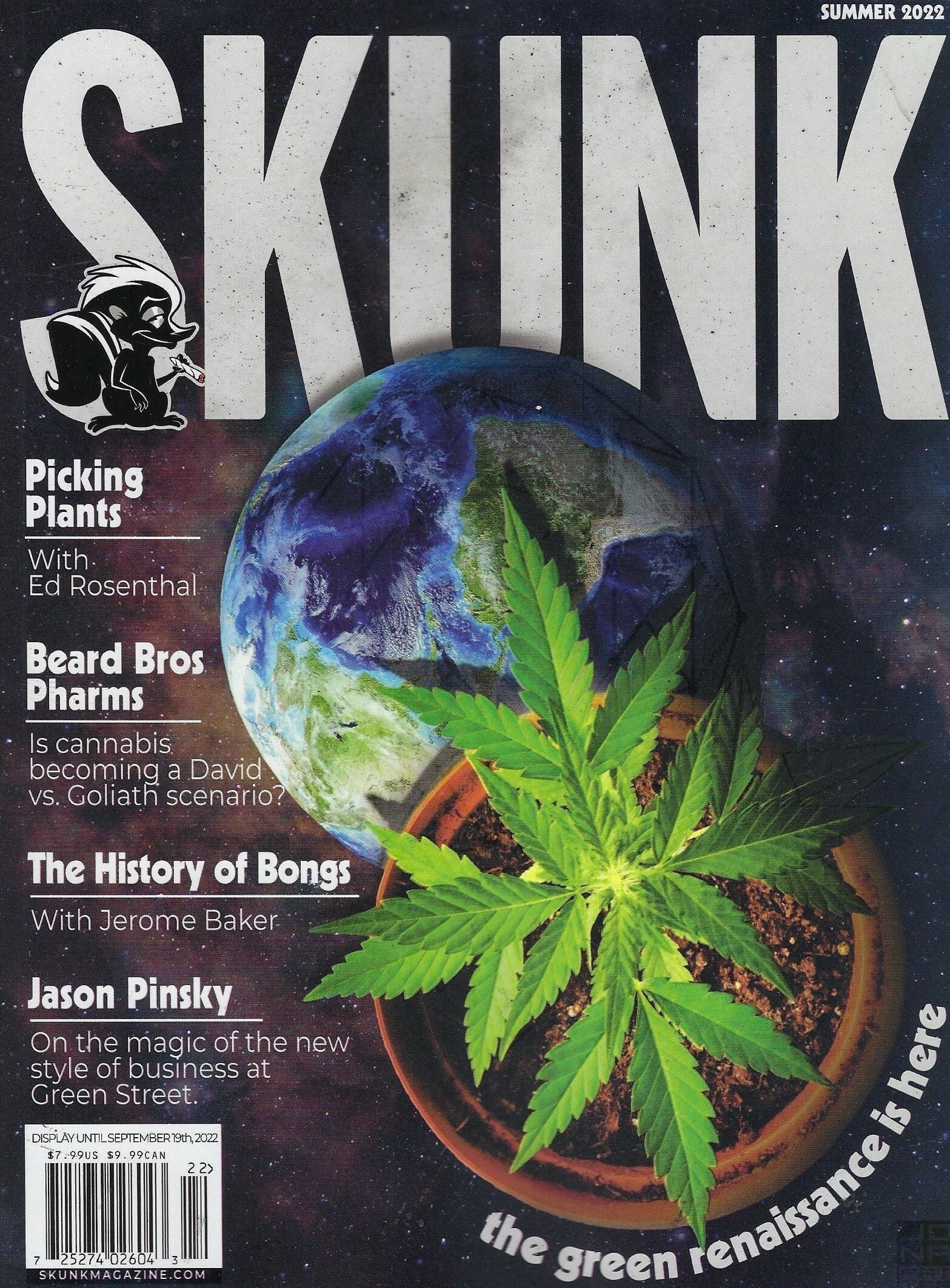 Skunk Magazine the Green Renaissance is Here Summer 2022 - Etsy