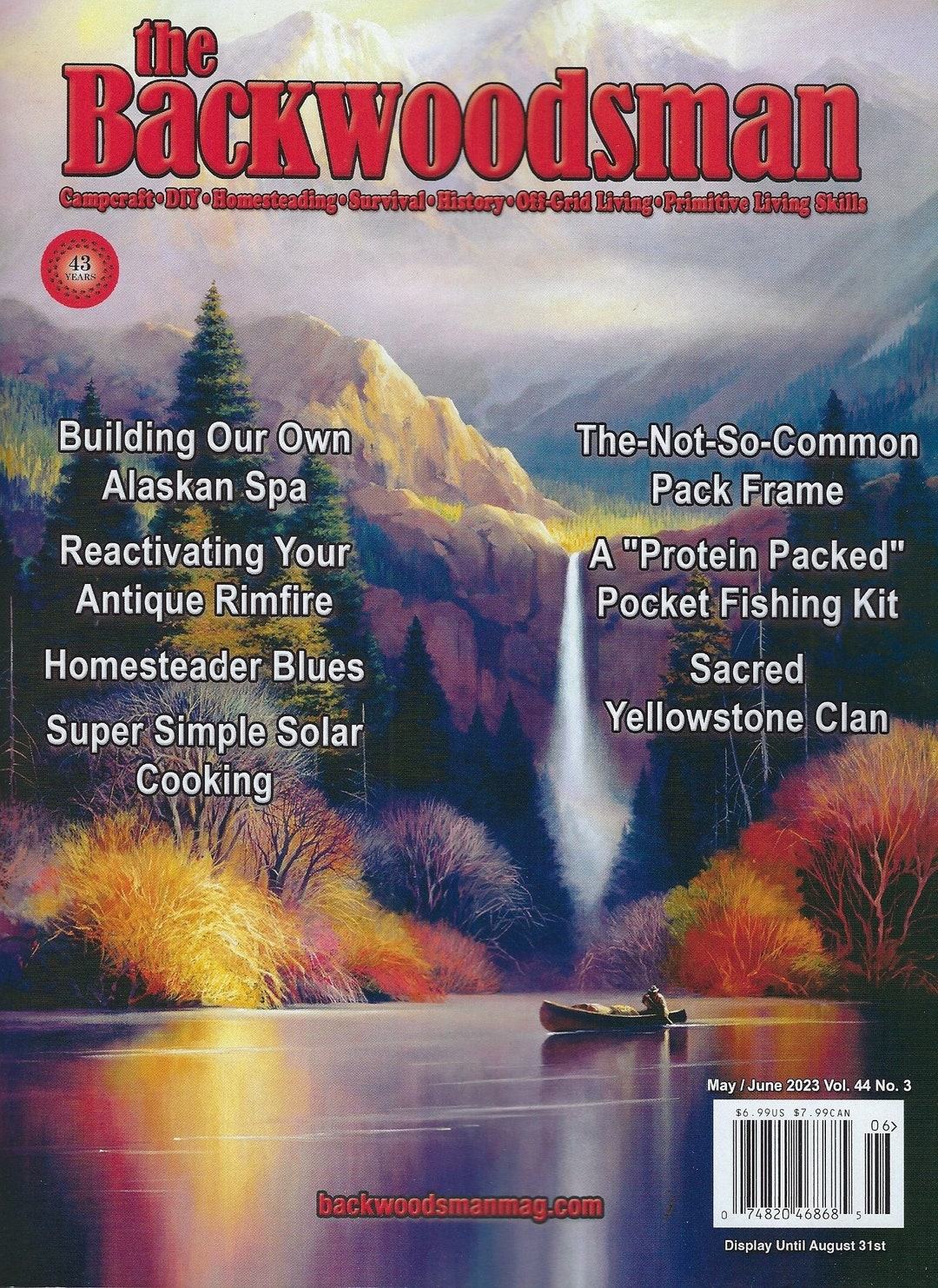 The Backwoodsman Magazine May / June 2023 - Etsy