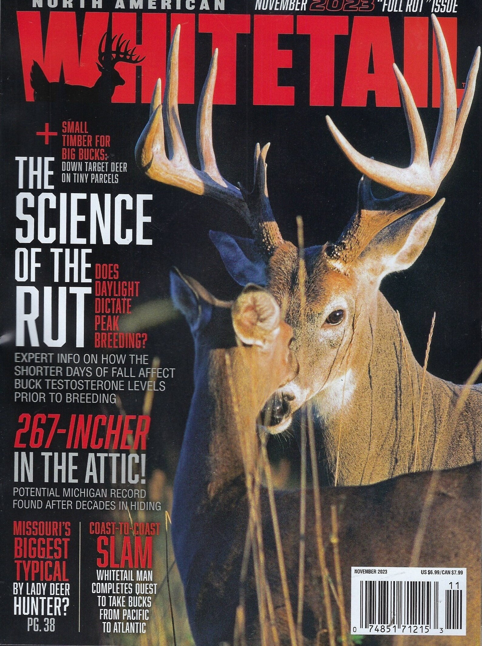 North American Whitetail Magazine Full RUT Issue November 2023 - Etsy
