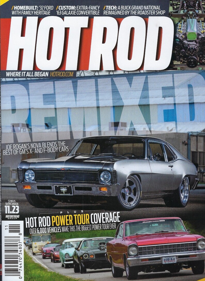 Hot Rod Magazine Remixed November 2023 - Etsy