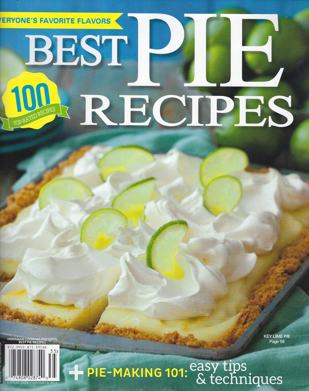 Best Pie Recipes Magazine 2023 - Etsy