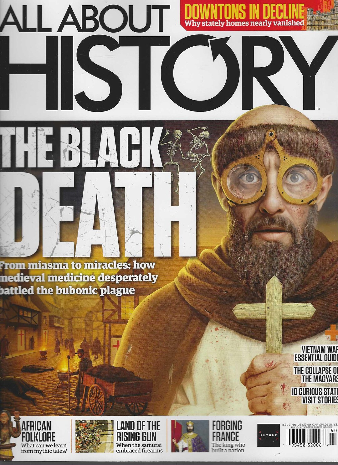 All About History Magazine Issue160 2025 the Black Death - Etsy