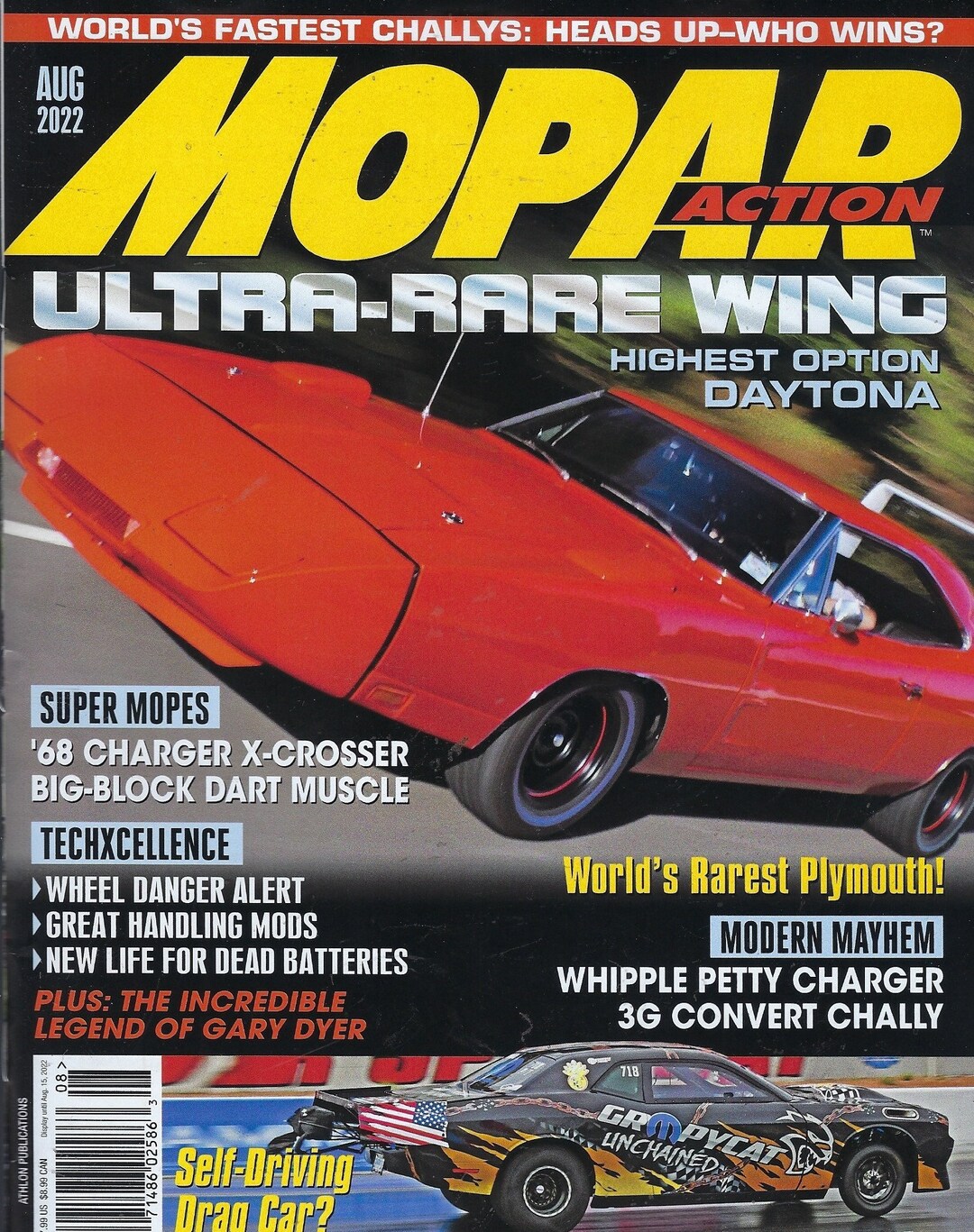 MOPAR Action ( Ultra Rare Wing ) August 2022 - Etsy