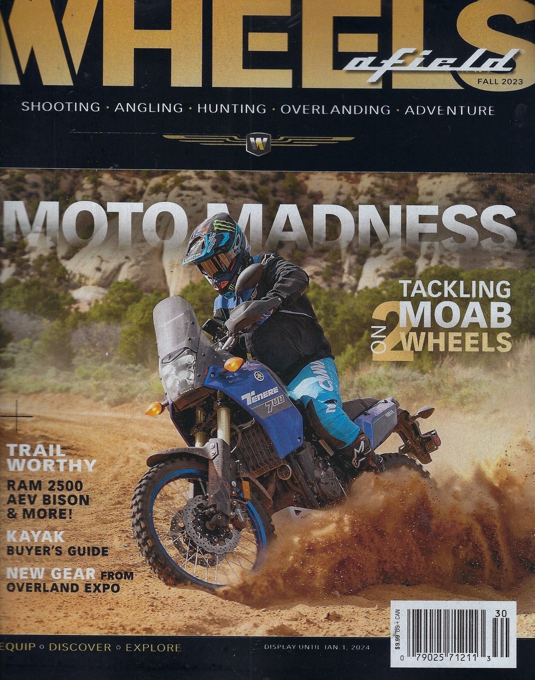 Wheels Afield Magazine ( Moto Madness ) Fall 2023 - Etsy