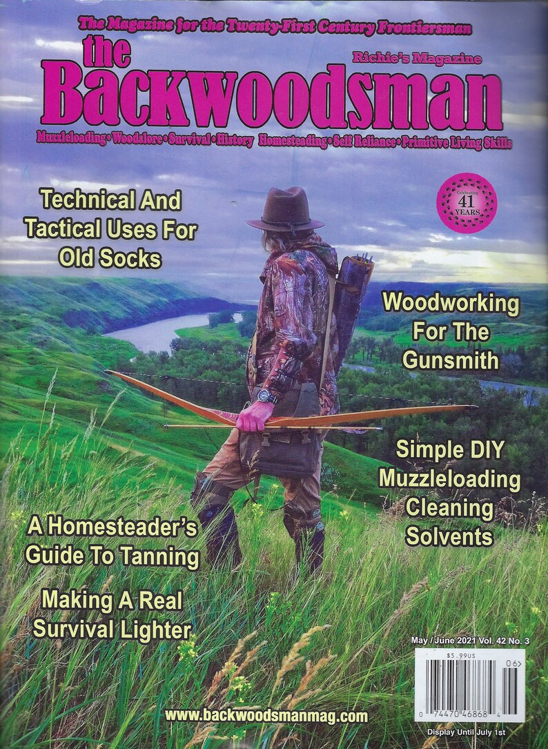 The Backwoodsman May / June 2021 Woodworking for the Gunsmith - Etsy