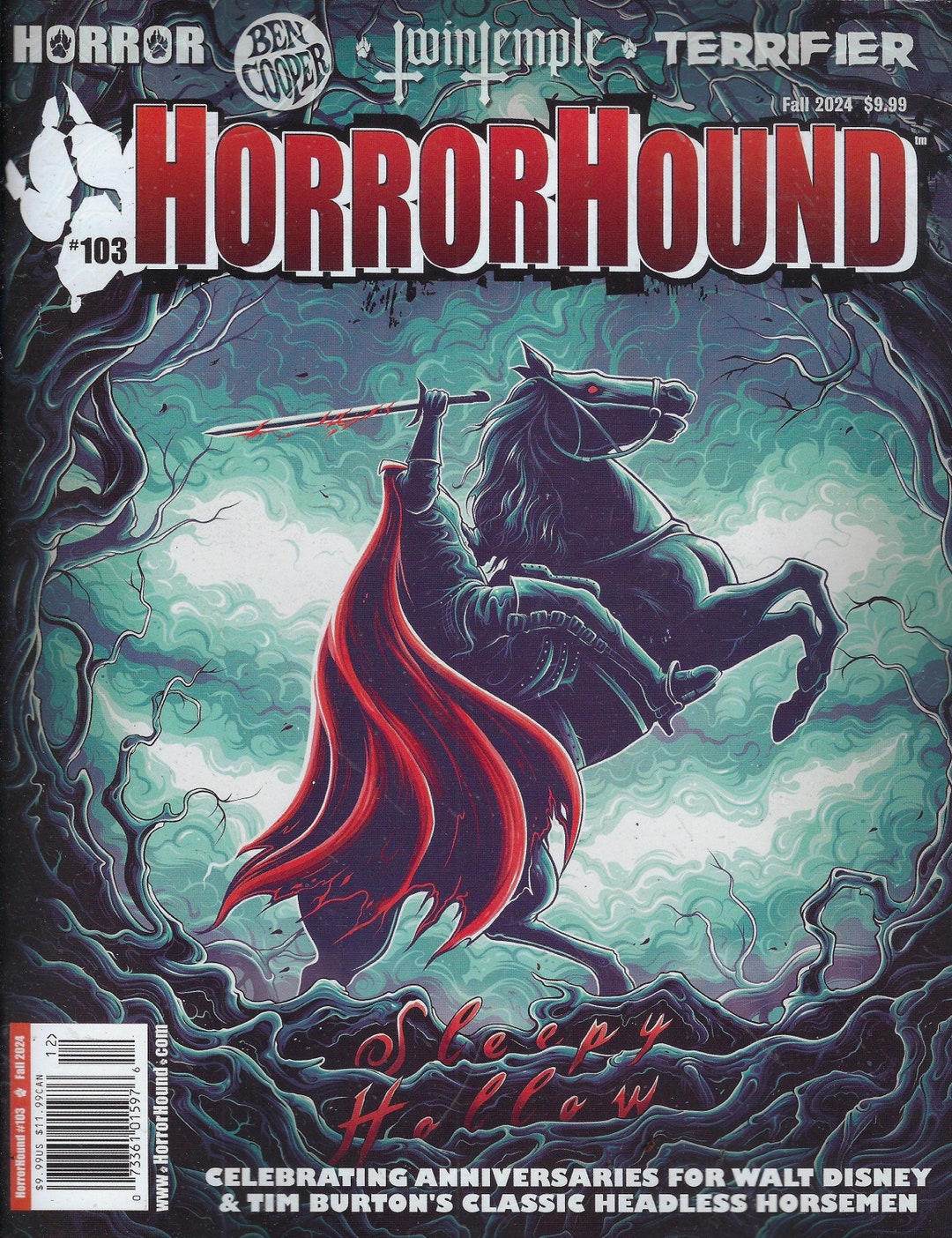 Horror Hound Magazine #103 Fall 2024 - Etsy