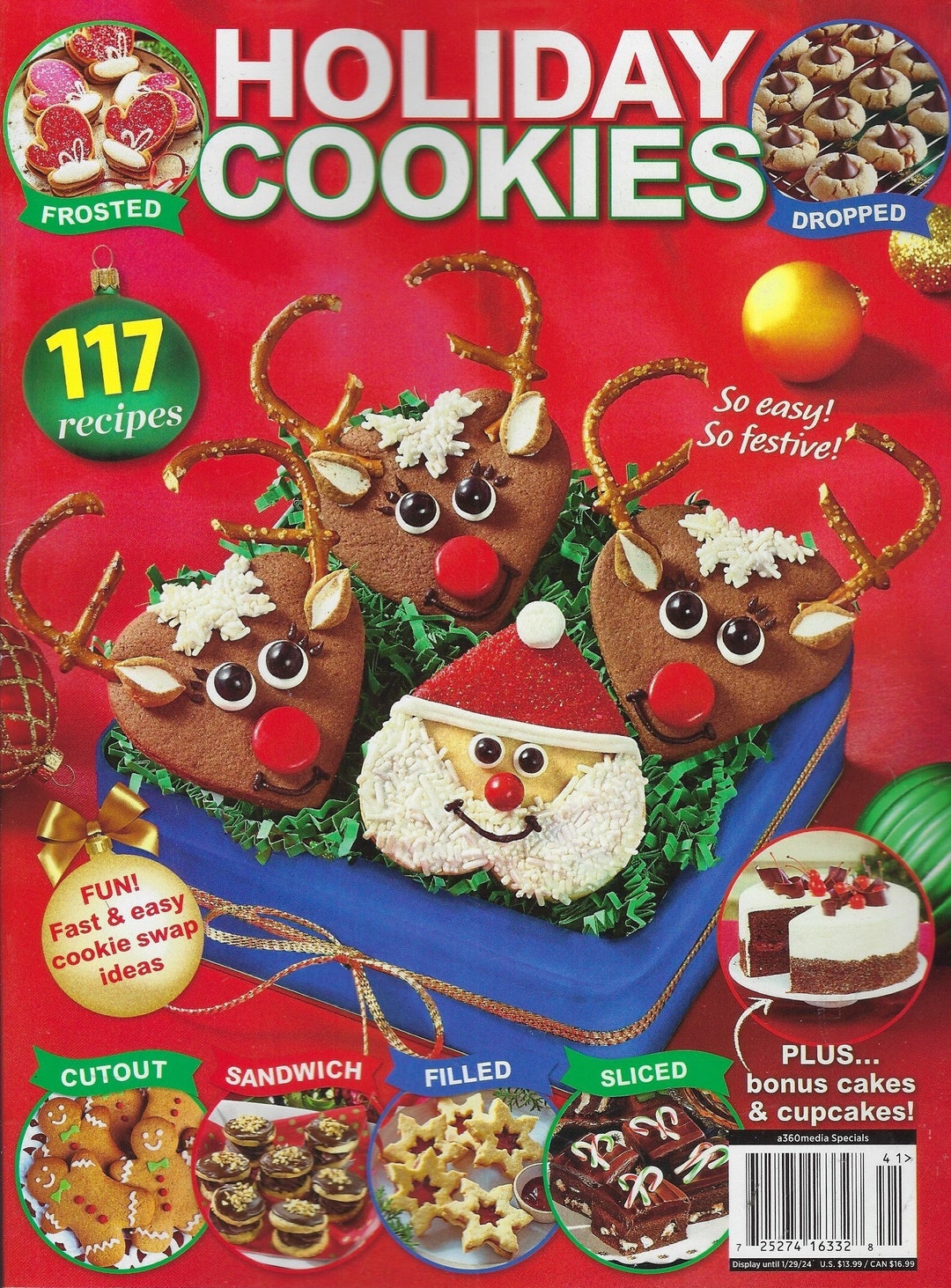 Holiday Cookies Magazine Fun, Fast, and Easy 2023 - Etsy