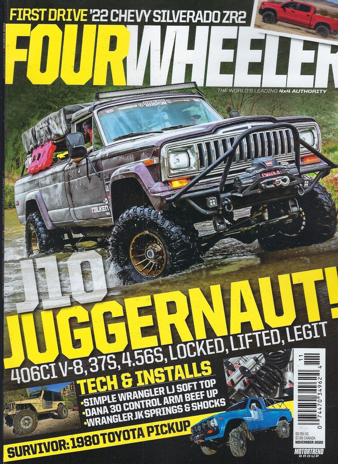 Four Wheeler Magazine J10 Juggernaut November 2022 - Etsy