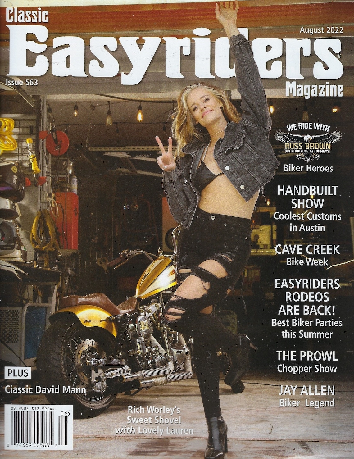 Easyriders Magazine ( Laurenann ) Issue 563 August 2022 - Etsy