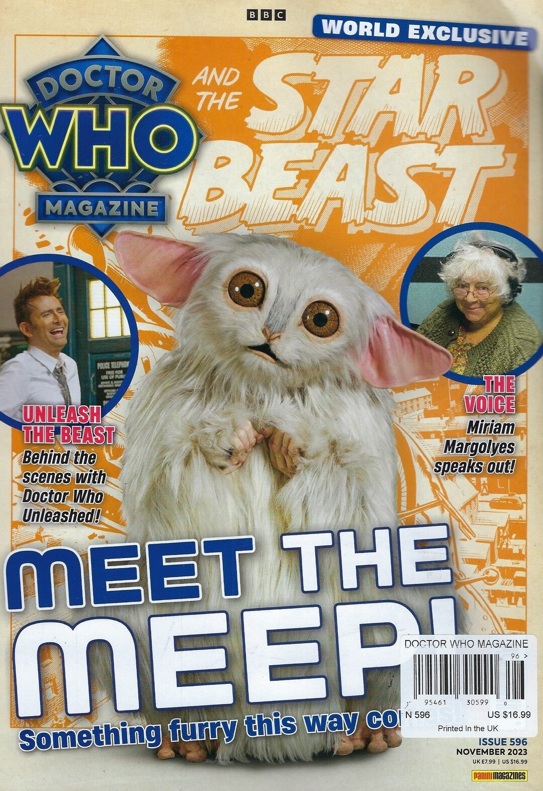Doctor Who Magazine Issue 596 ( Meet the Meep! ) 2023 - Etsy