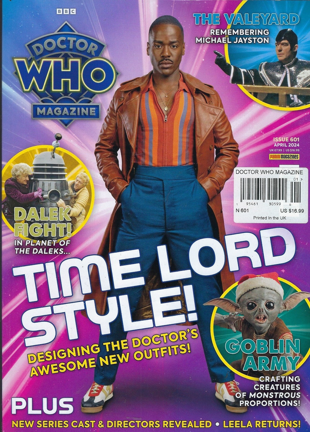 Doctor Who Magazine Issue 601 Time Lord Style 2024 - Etsy Doctor Who Magazine Issue 601 Time Lord Style 2024 - Etsy